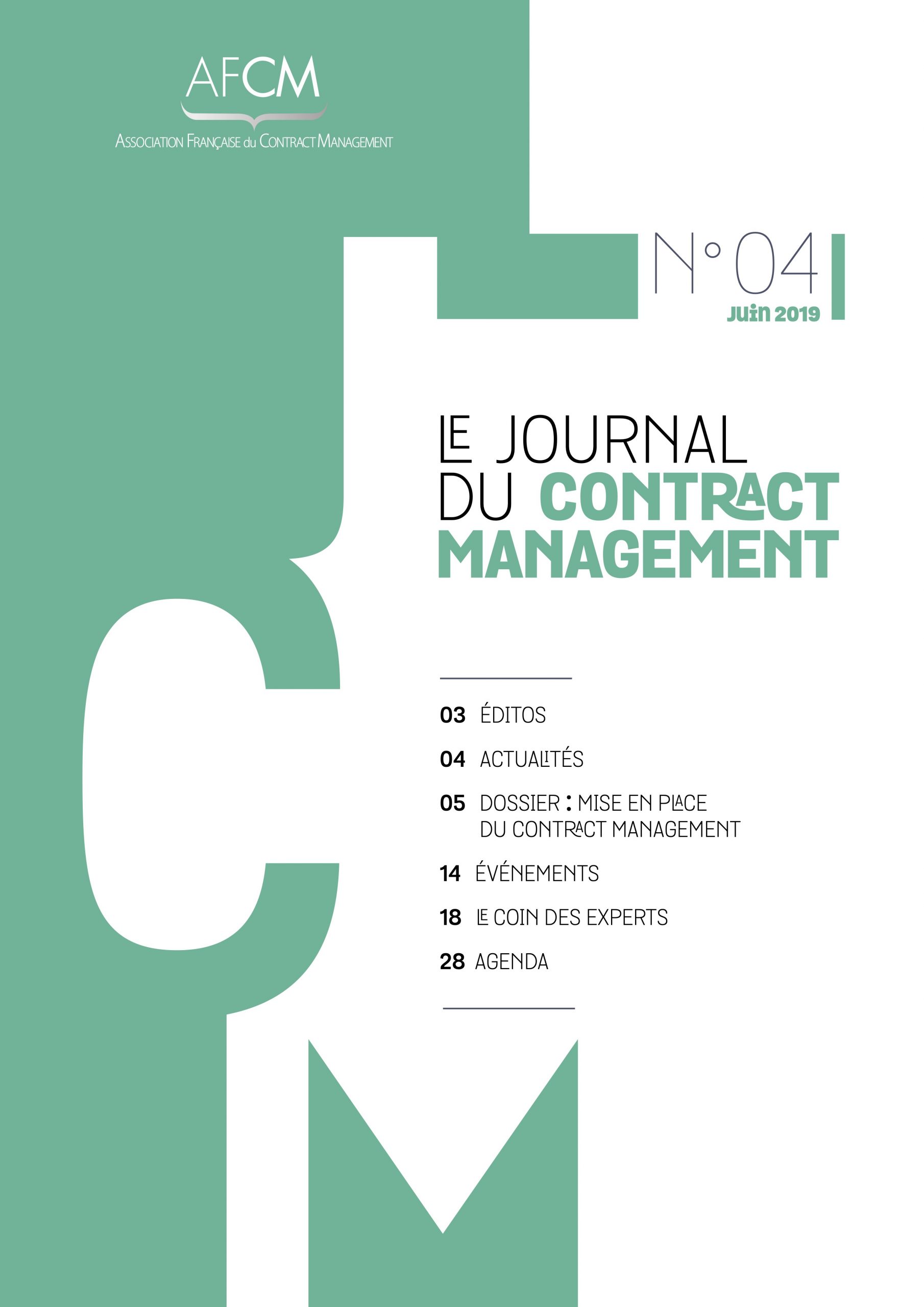 Le Journal du Contract Management n°4 - CONTRACTENCE le blog du ...
